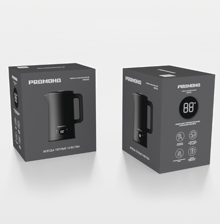 Чайник электрический Redmond KM 245 черный