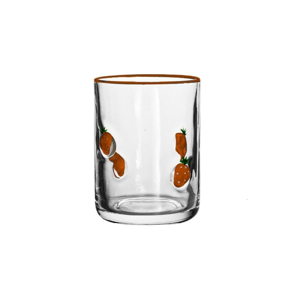 Стеклянные стаканы для фруктов, Клубничный