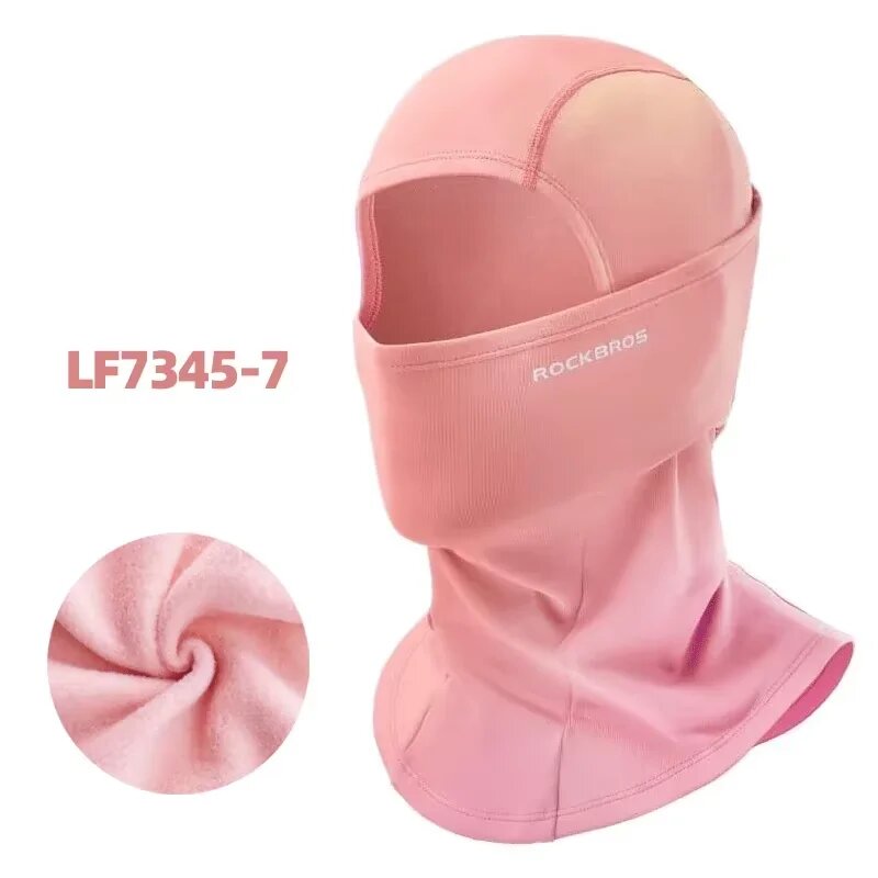 Розовый термобафф ROCKBROS LF7345-7