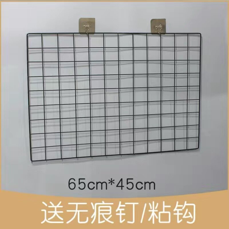 Стеллаж для хранения из железной сетки, подвесная корзина, поднос, аксессуары для фото на стене, хранение, декоративный стеллаж для домашнего использования