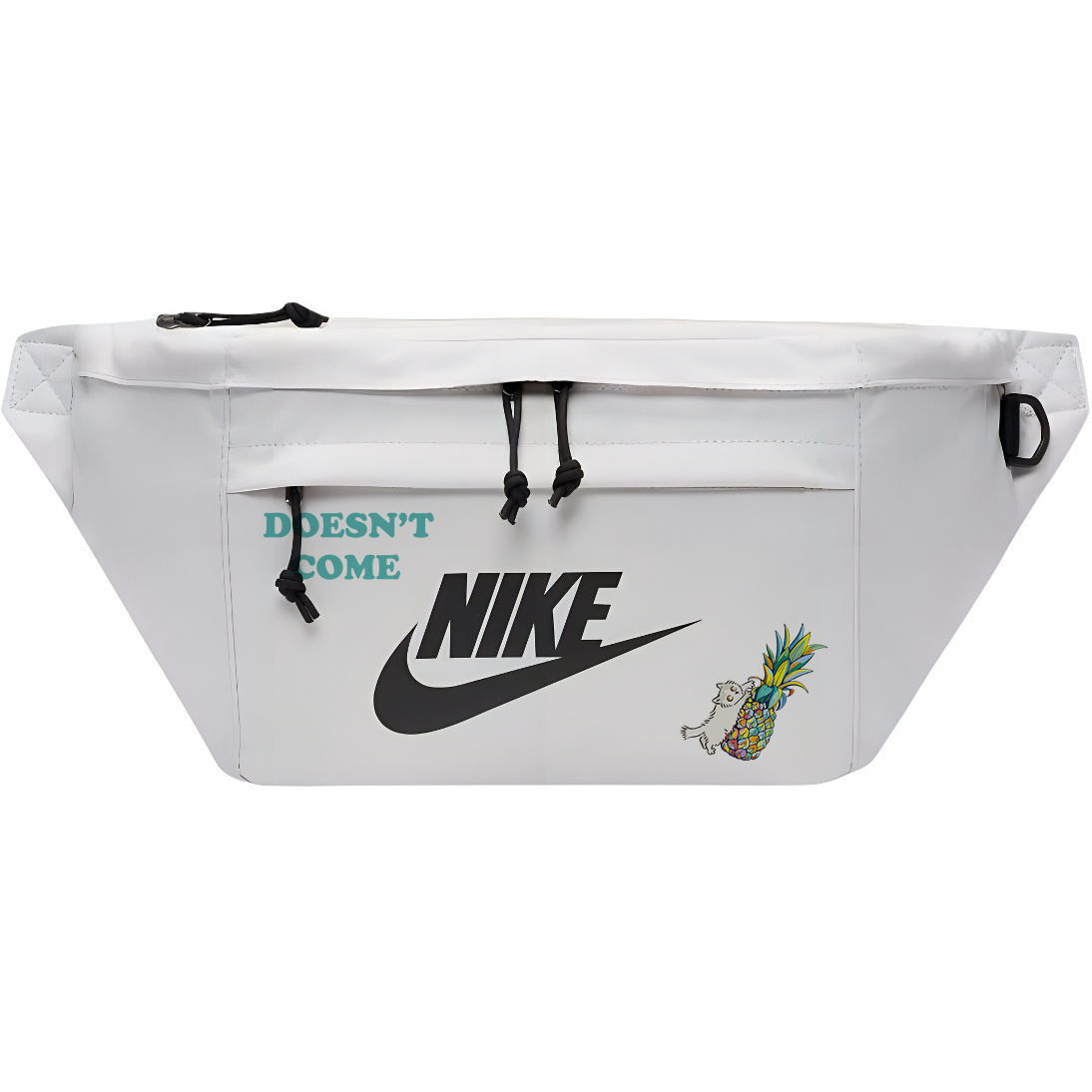 Сумка поясная NIKE Nike Regular Light Bone 552873624, фактура гладкая, бежевый