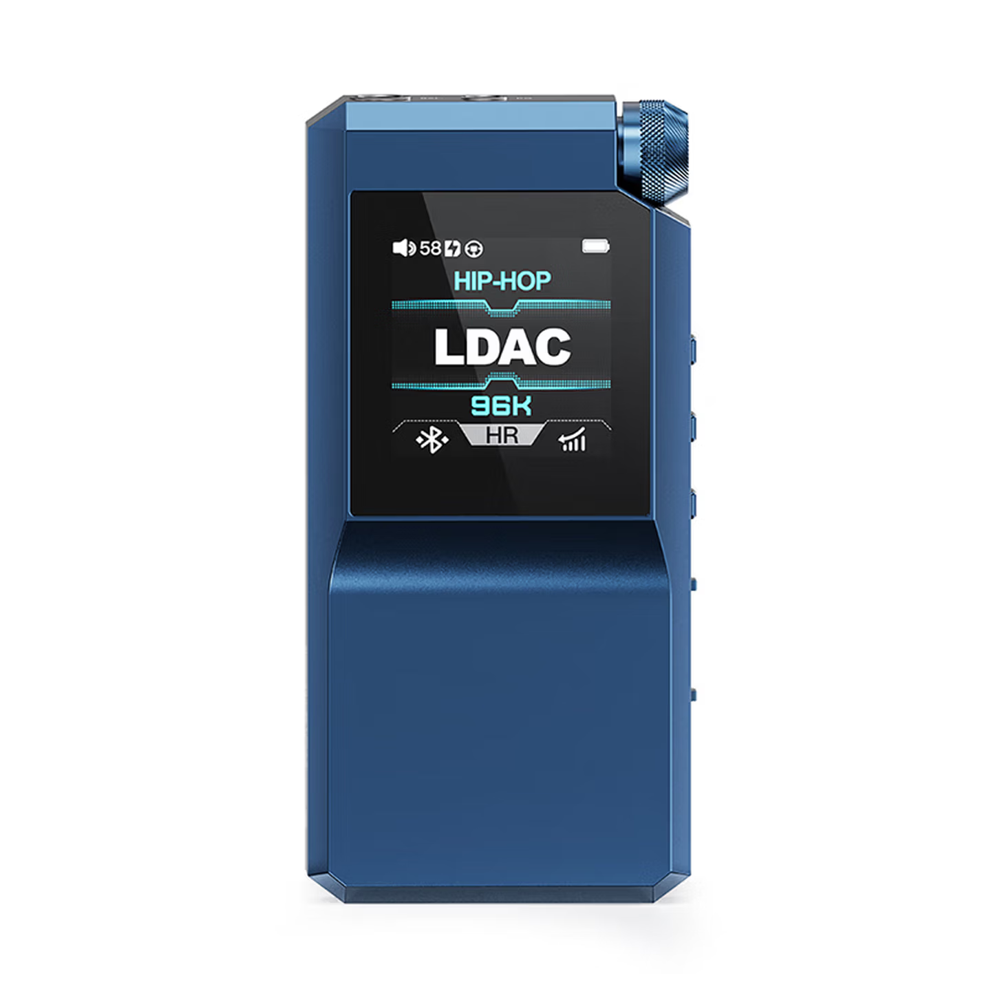 Портативный ЦАП/усилитель для наушников FiiO BTR17 (F3084B) Bluetooth 5.4, синий