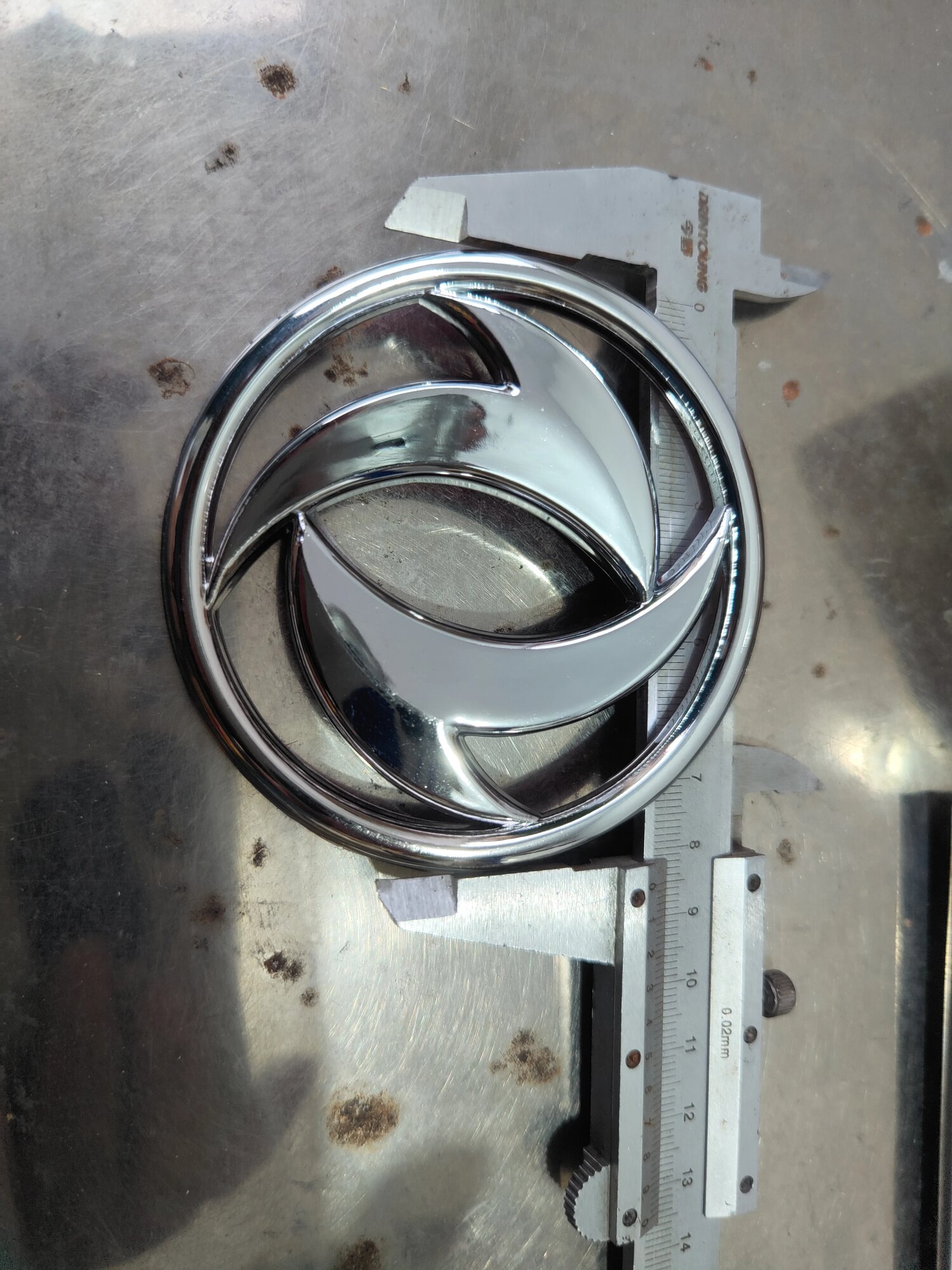 Передняя Эмблема Логотип Задняя эмблема логотип для DFSK Dongfeng Glory 580 автозапчасти rear 85mm