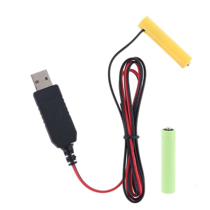 Адаптер питания USB вместо батареек LR03 AAA, 2АААА