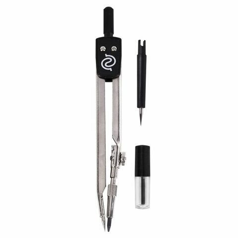 6 шт. Готовальня 3 предмета, пластиковый пенал, GLOBUS, НЧ3-30-30