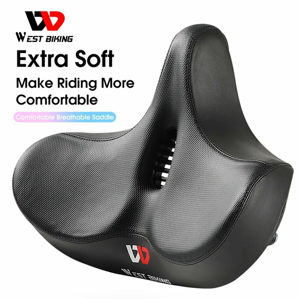 WEST BIKING Эргономичное мини-велосипедное седло Удобная велосипедная подушка