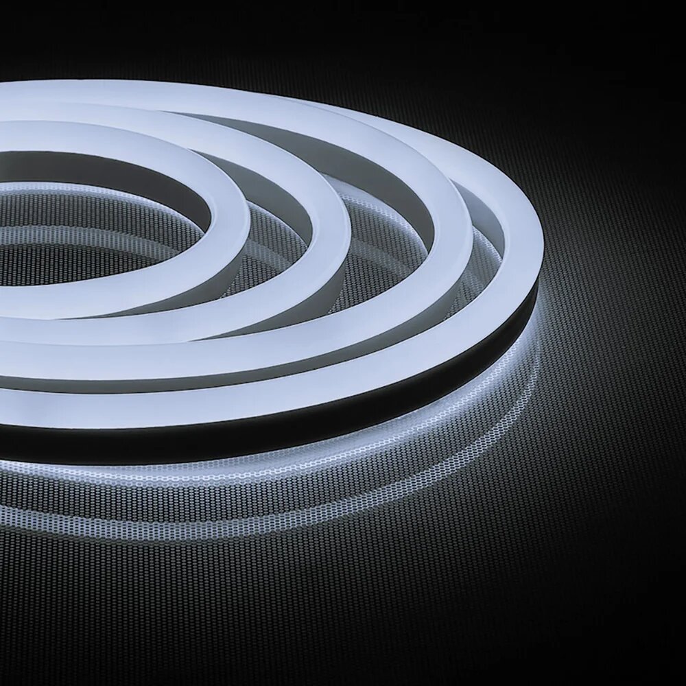 FERON Cветодиодная LED лента LS720 неоновая, 120SMD(2835)/м 9.6Вт/м 50м IP67 220V 4000К, 48204