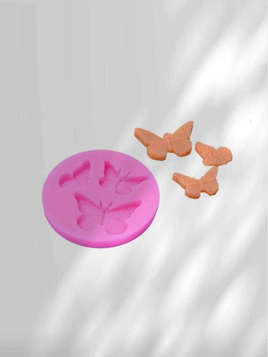 Формы для шоколада в виде цветов и бабочек, - Стиль7