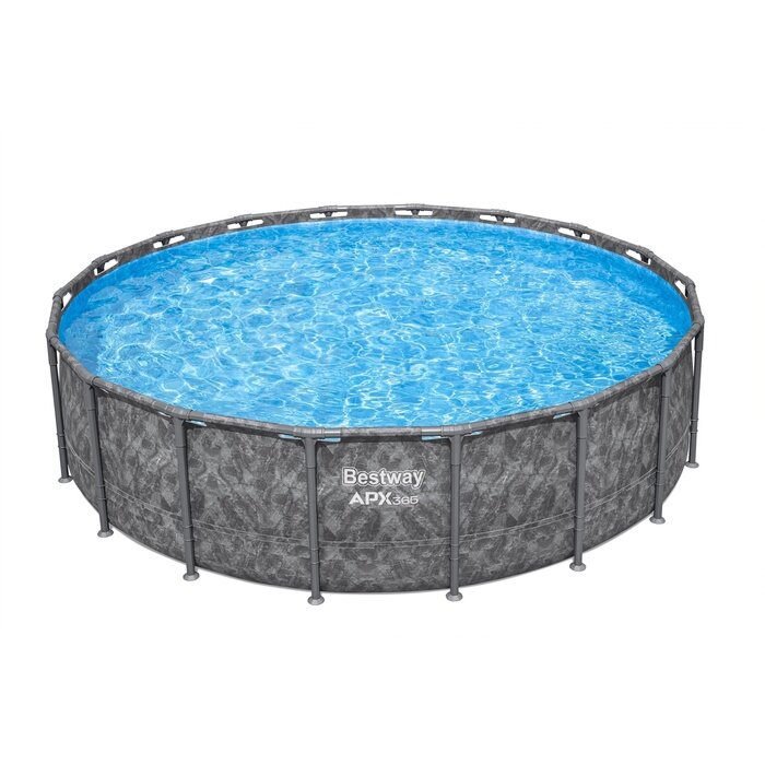 Бассейн каркасный Steel Pro Max 549 х 132 см (фильтр-насос, лестница, тент) 561KC 10930607