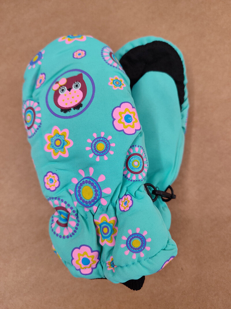 Варежки зимние для девочек