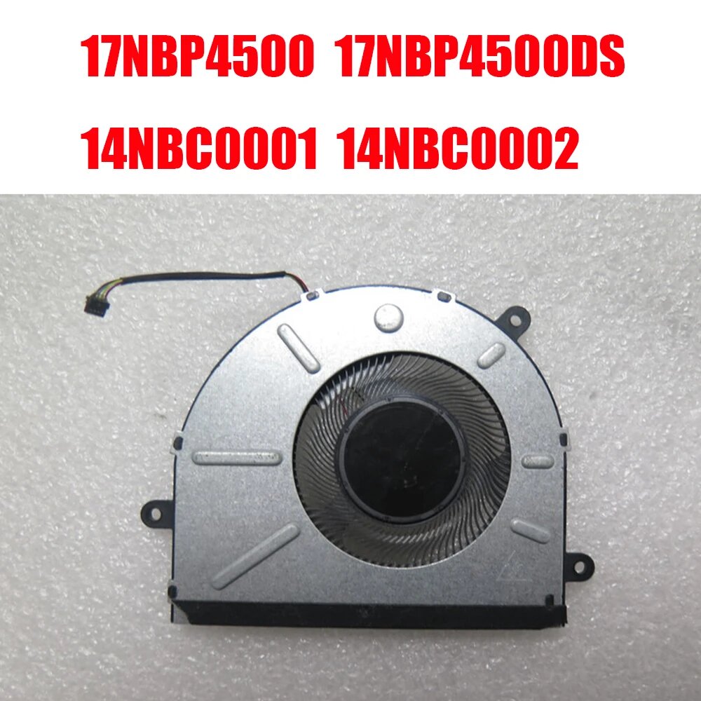 Охлаждающий вентилятор для ноутбука RTDPART для Irbis SmartBook 17NBP4500 17NBP4500DS BlizzardBook 14NBC0001 14NBC0002 DC5V 0.50A 17NBP4500