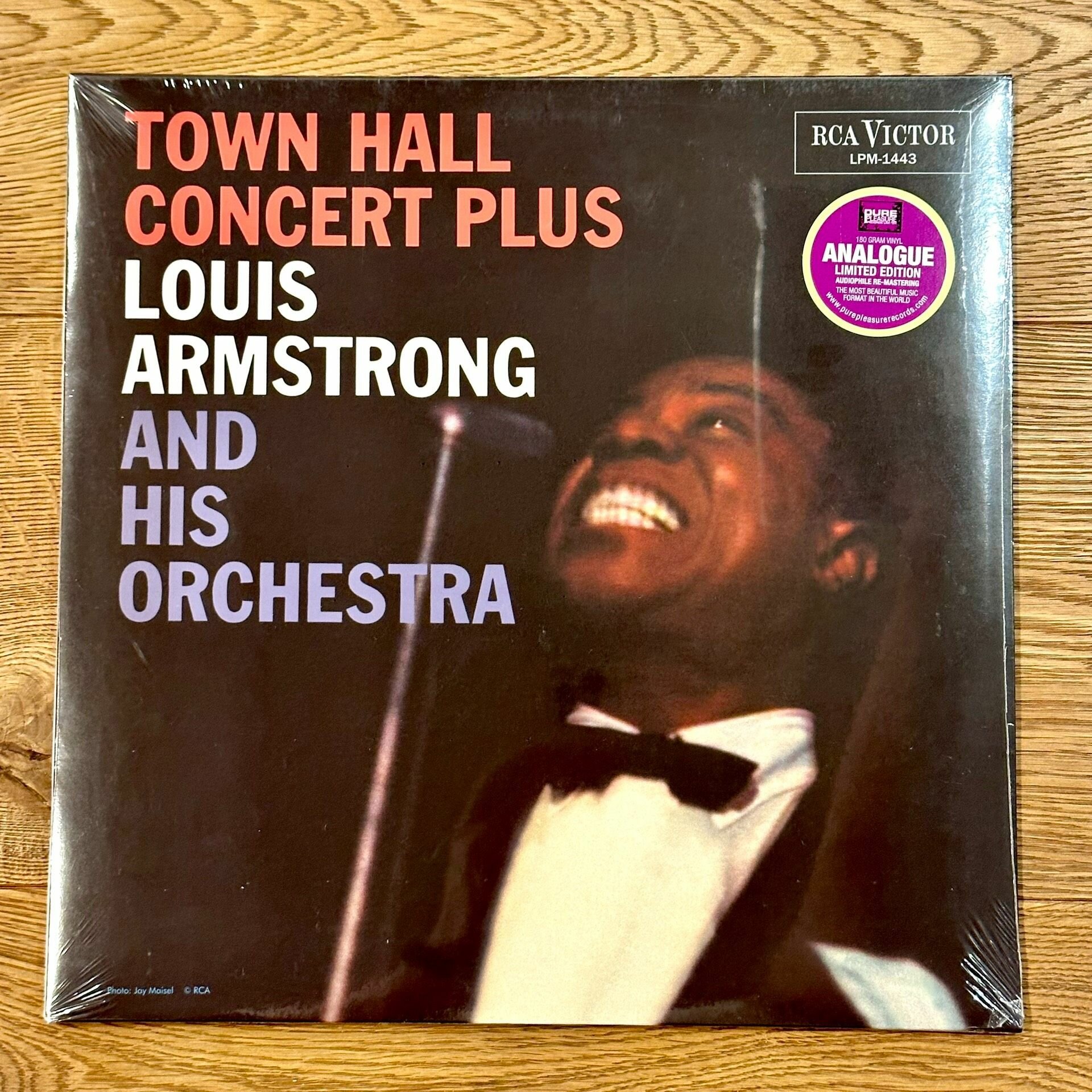 Виниловая пластинка Louis Armstrong And His Orchestra - Town Hall Concert Plus, Vinyl, LP, Reissue, Mono