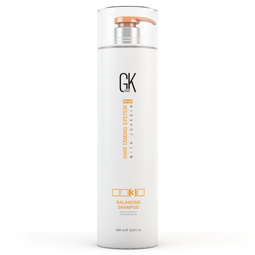 GKhair Мягкий увлажняющий шампунь, придающий блеск волосам Balancing 1000 мл