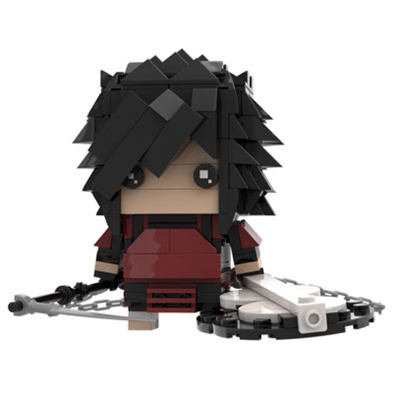 Строительные блоки MOC из мелких частиц серии Наруто Кирпич Тохо Организация Акацуки Учиха Мадара