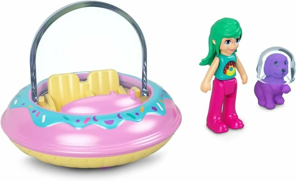 Игровые наборы Polly Pocket's Amazing Vehicles HKV55-HKV57