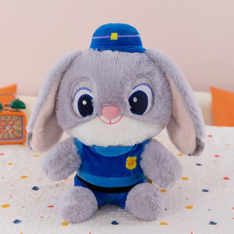 Плюшевая игрушка Zootopia, кукла Ник Фокс, Ник Кролик, подушка Джуди, помощник для сна детей