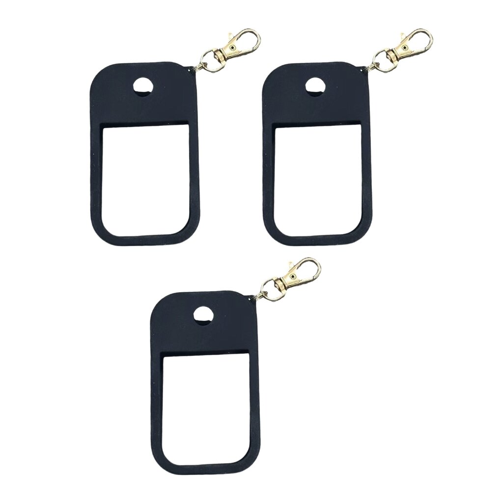 Гибкий силиконовый чехол для флакона духов объемом 30 мл, чехол для надежного захвата