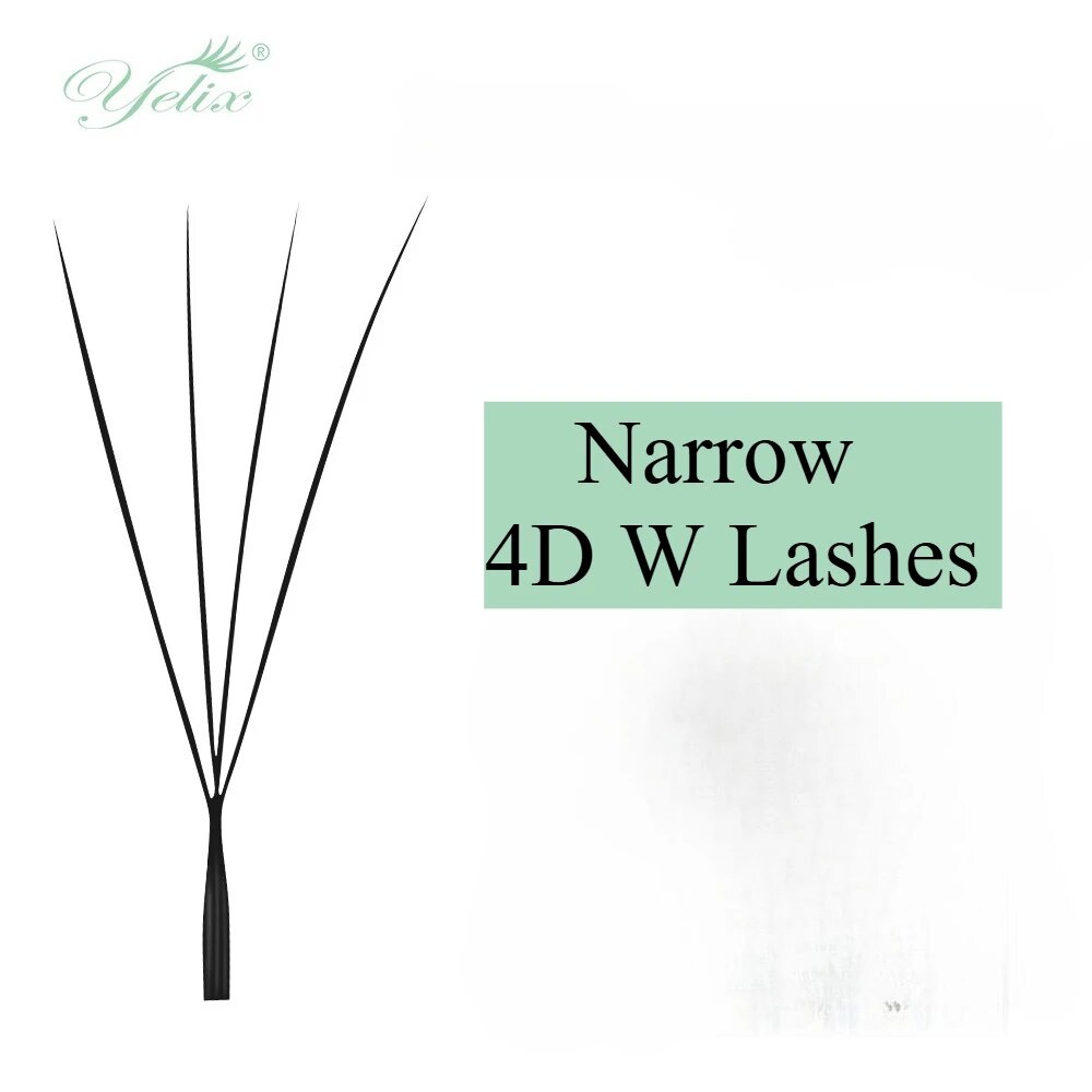 Yelix C-изгиб 0.10 мм Narrow 4D W Lashes