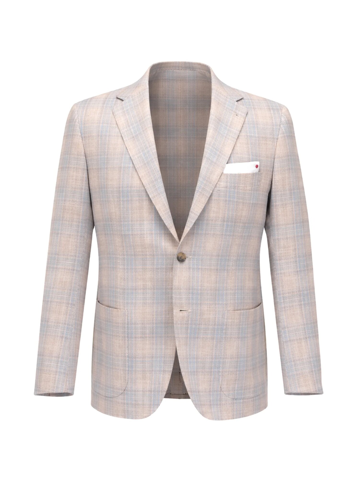 Пиджак Kiton Plaid blazer