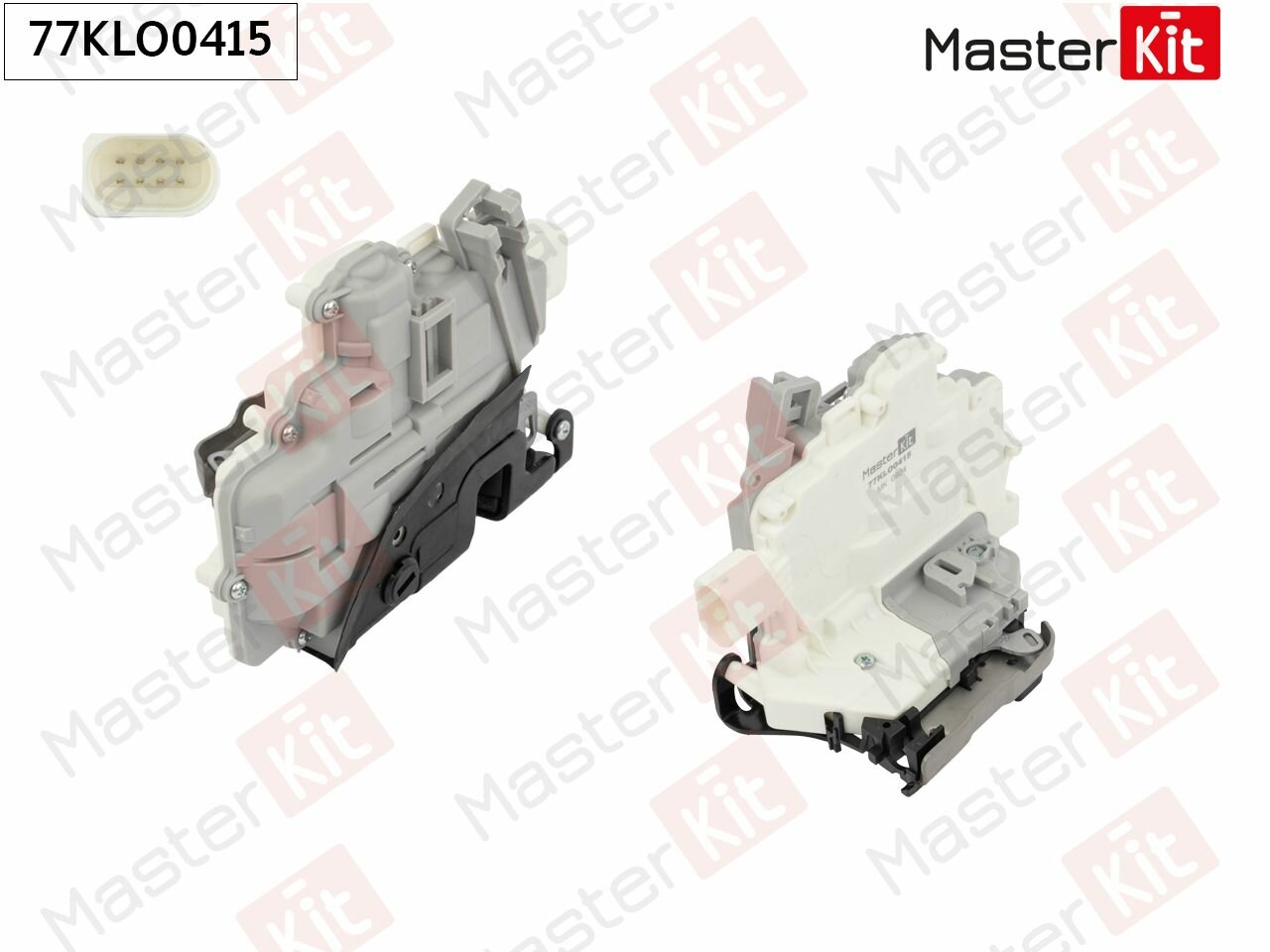 Замок задней левой двери Audi A4 8K2 B8/Q7 4LB 2006 - 2016 - MasterKit 77KLO0415