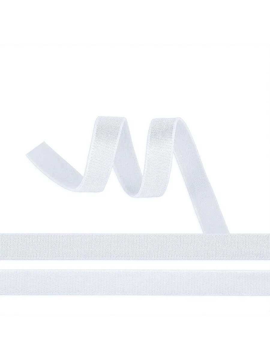 Резинка бельевая для бретелей 10 мм, блестящая, 50 м