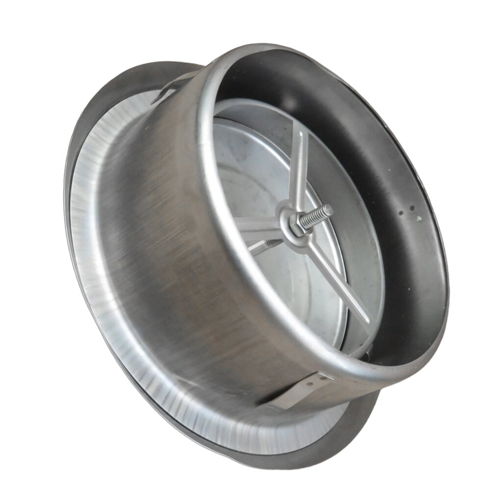 Модифицируемый круглый воздуховыпускной диффузор без ржавчины для систем кондиционирования воздуха с ручным управлением потоком, низкий уровень шума и простота монтажа