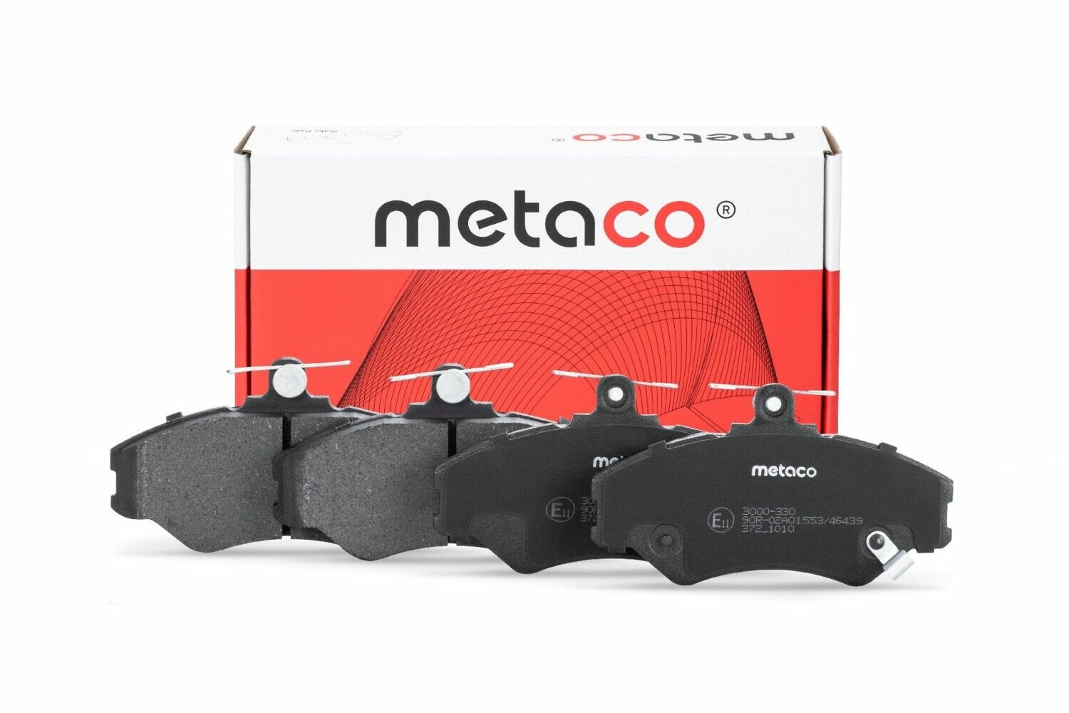 METACO Колодки тормозные передние HYUNDAI H100 93-00 P 2.4/ 2.5D, 2.5D