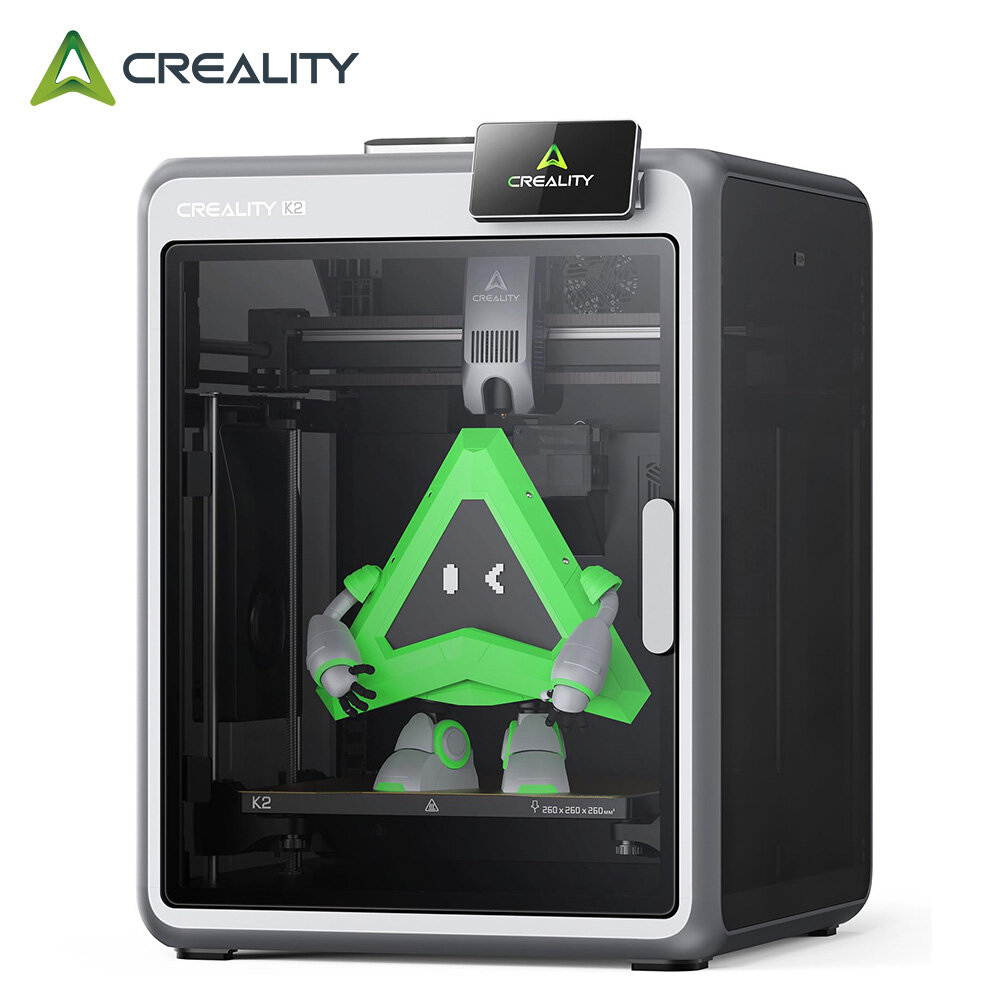 3D-принтер CREALITY K2, AI-камера для авто-калибровки, печать до 600 мм/с, зона печати 260×260×260 мм (без CFS)