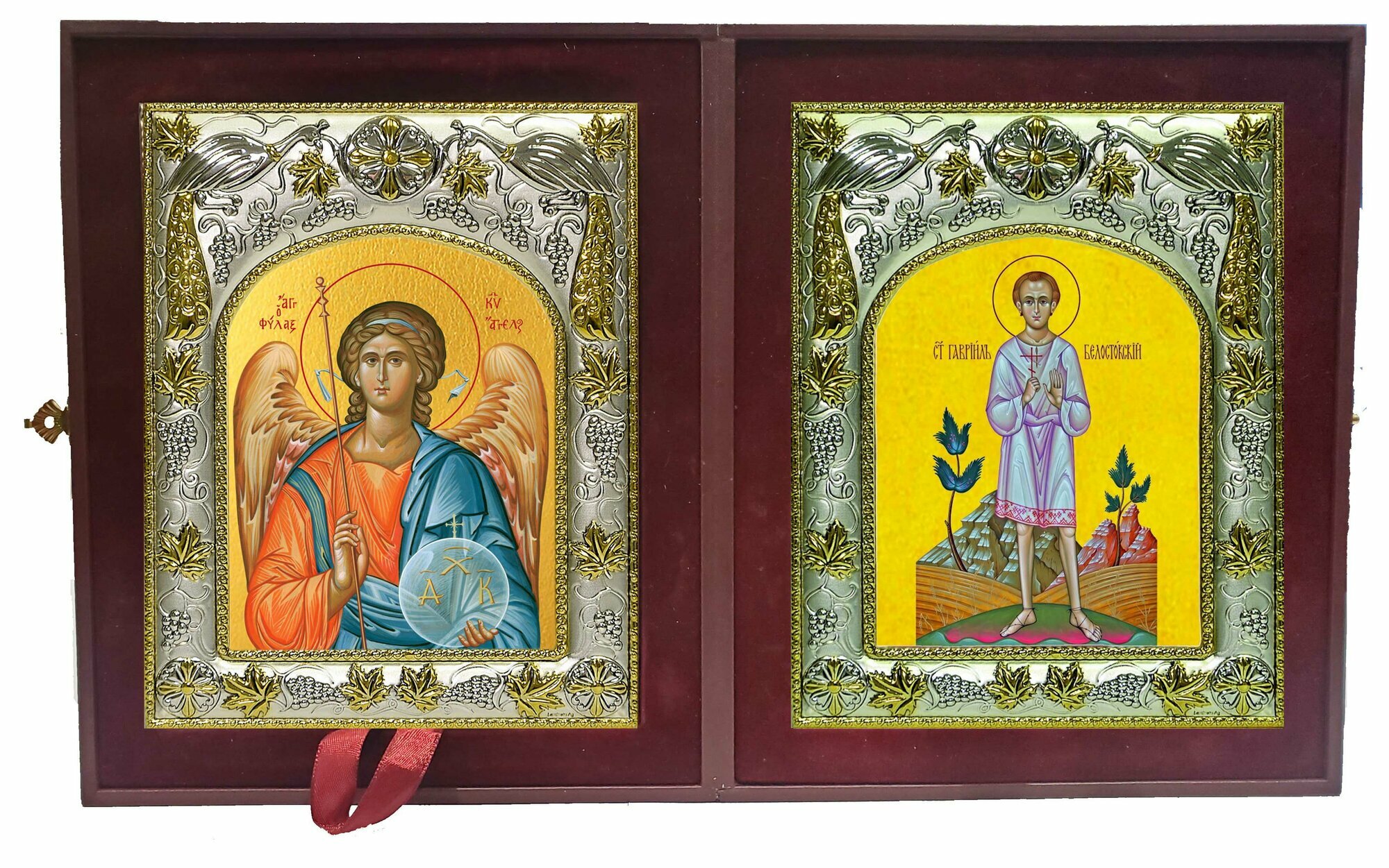 Икона Гавриил Белостокский младенец, мученик