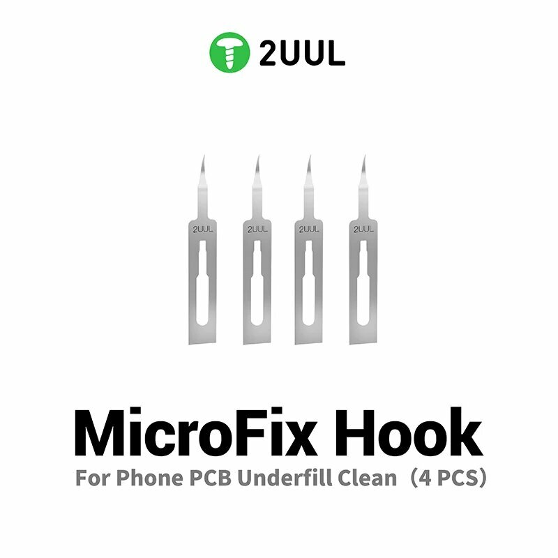 2UUL BL01 MicroFix лезвия с крючками для ремонта телефонов