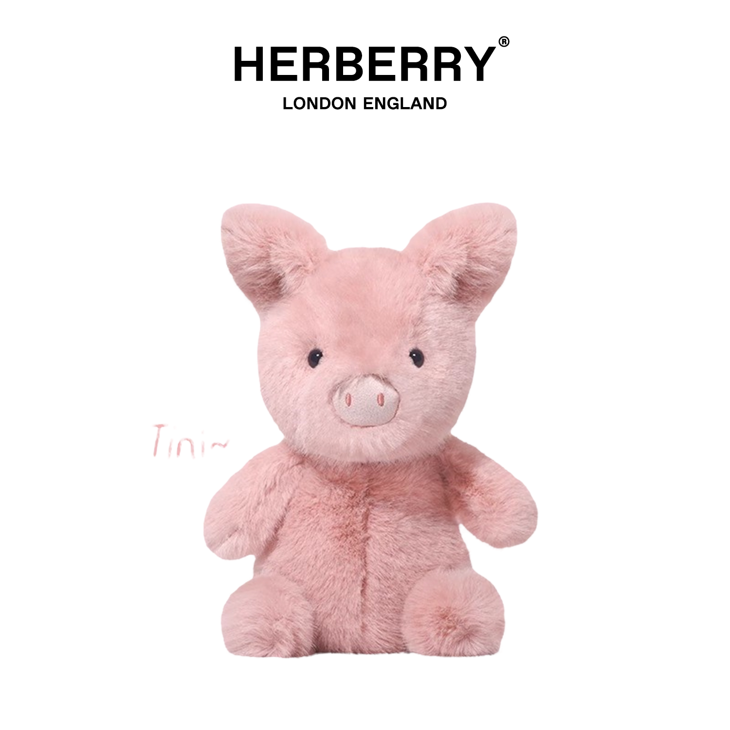 Британский мягкий игрушечный динозавр HERBERRY, милая кукла-подушка, подарок на день рождения Серия TINI – маленькая