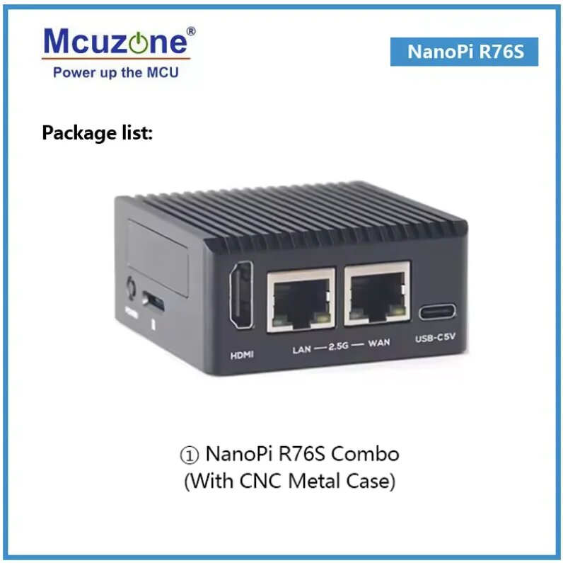 NanoPi R76S Combo (4GB DDR, 64G eMMC)