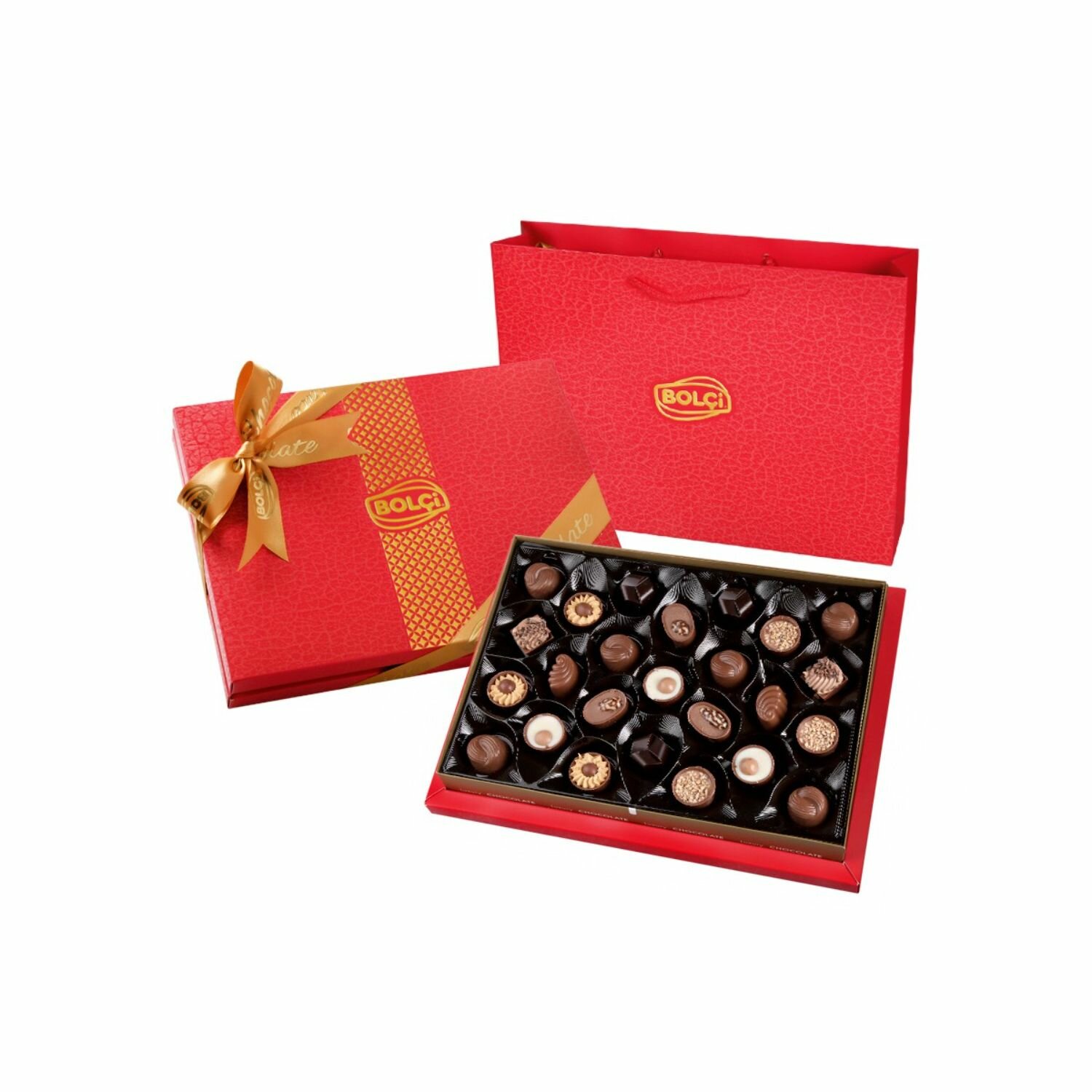 Набор шоколадных конфет Bolci Diamond red 285 г