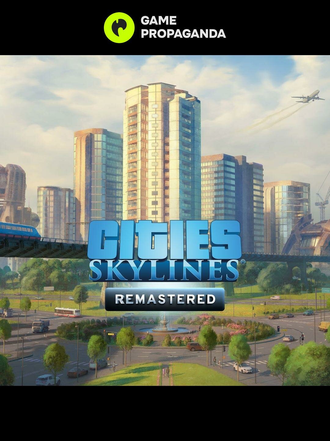 Игра Cities: Skylines - Remastered PS4, PS5 + 20 TRY на баланс PSN. Турция. Цифровая версия