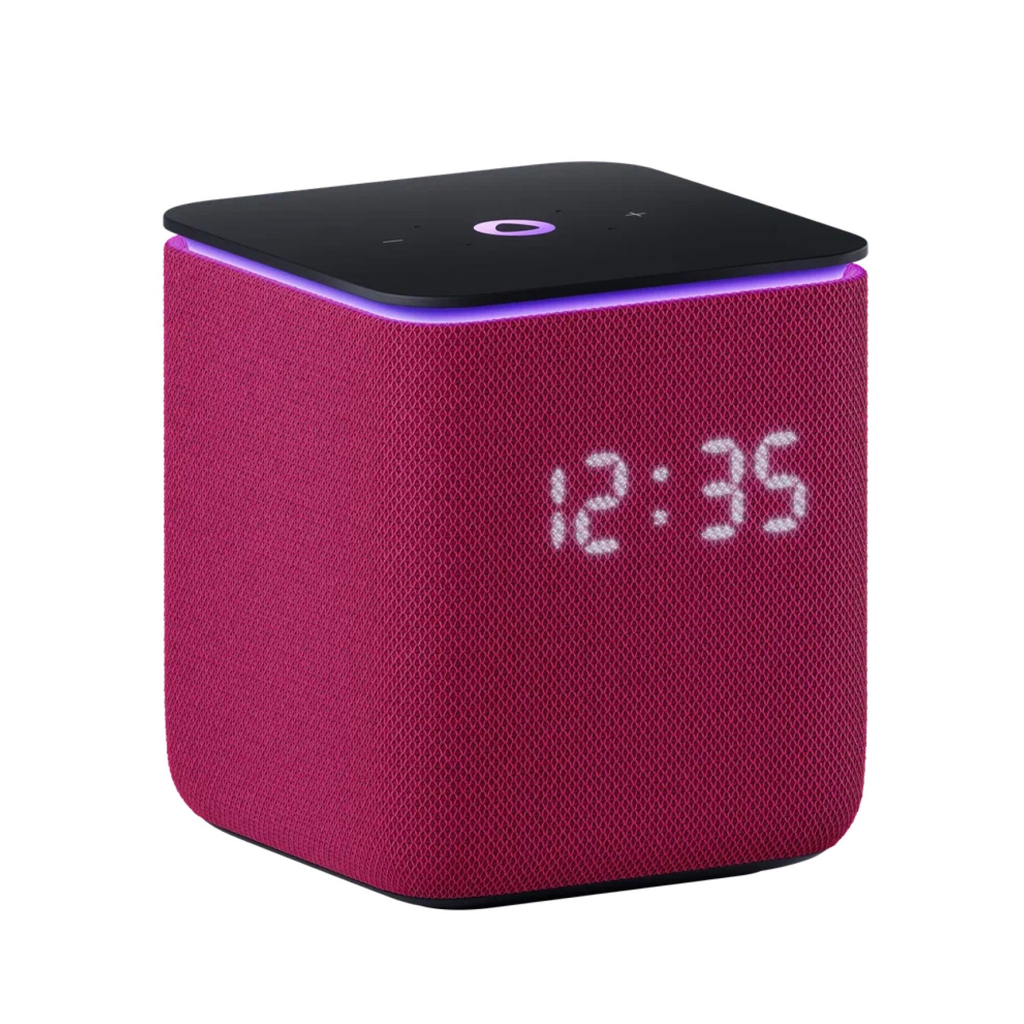 Умная колонка "Яндекс Станция", с голосовым помощником Алиса, с Zigbee, розовая