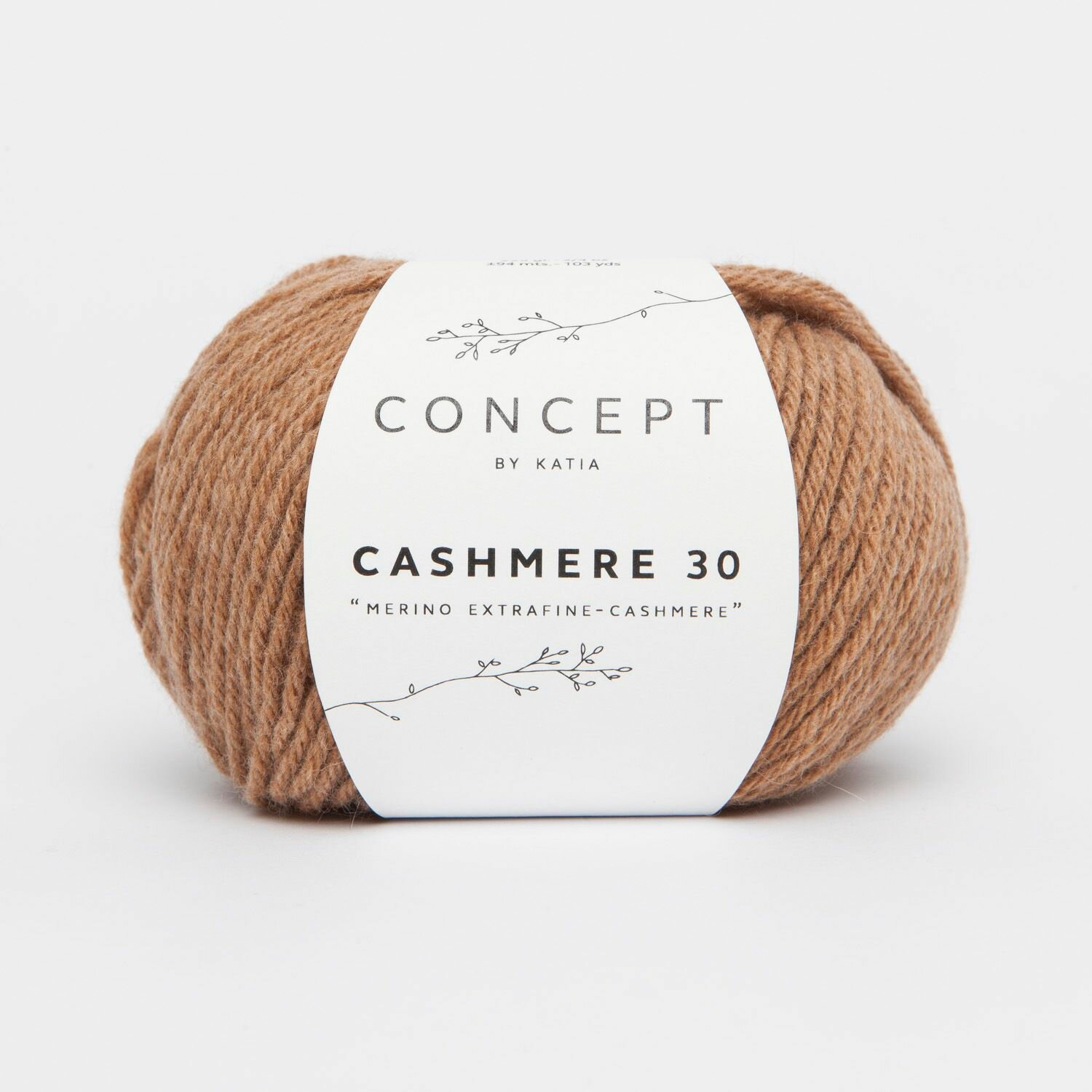 Пряжа для вязания Katia Cashmere 30 (206) 1 моток 25 г/94 м