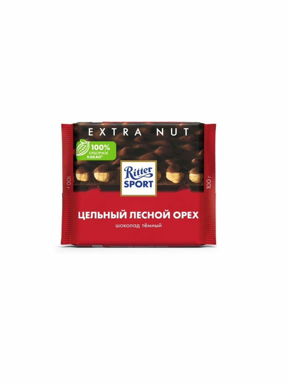 Шоколад Ritter Sport темный цельный орех (3шт)