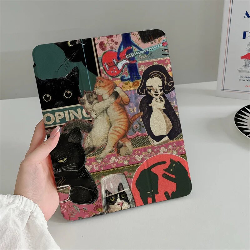 Чехол PLEJA iPad 11 2025 из искусственной кожи