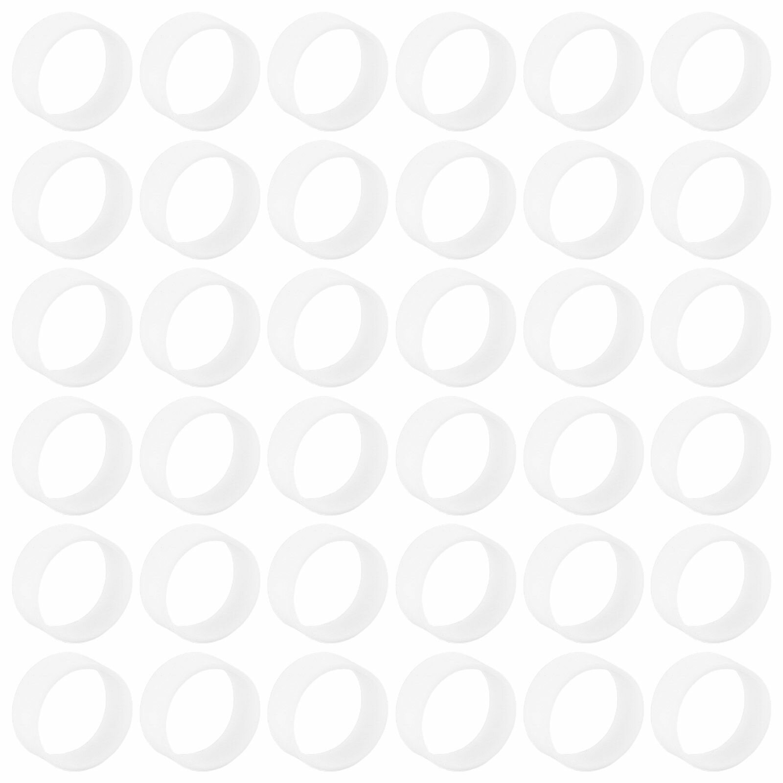 Стягивающие кольца из силикона для систематизации проводов, набор из 500 элементов