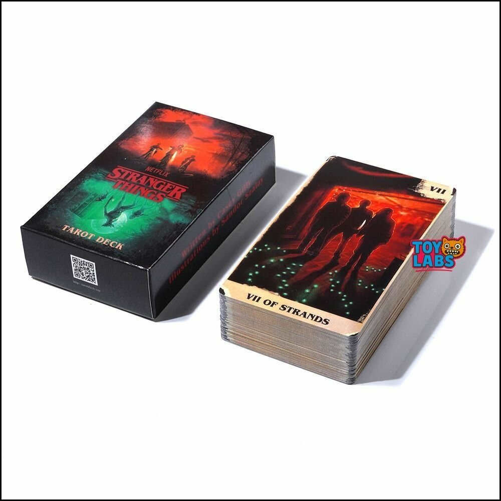 Таро Очень странные дела (Stranger Things Tarot), карты таро по мотивам сериала, коллекционная настольная игра