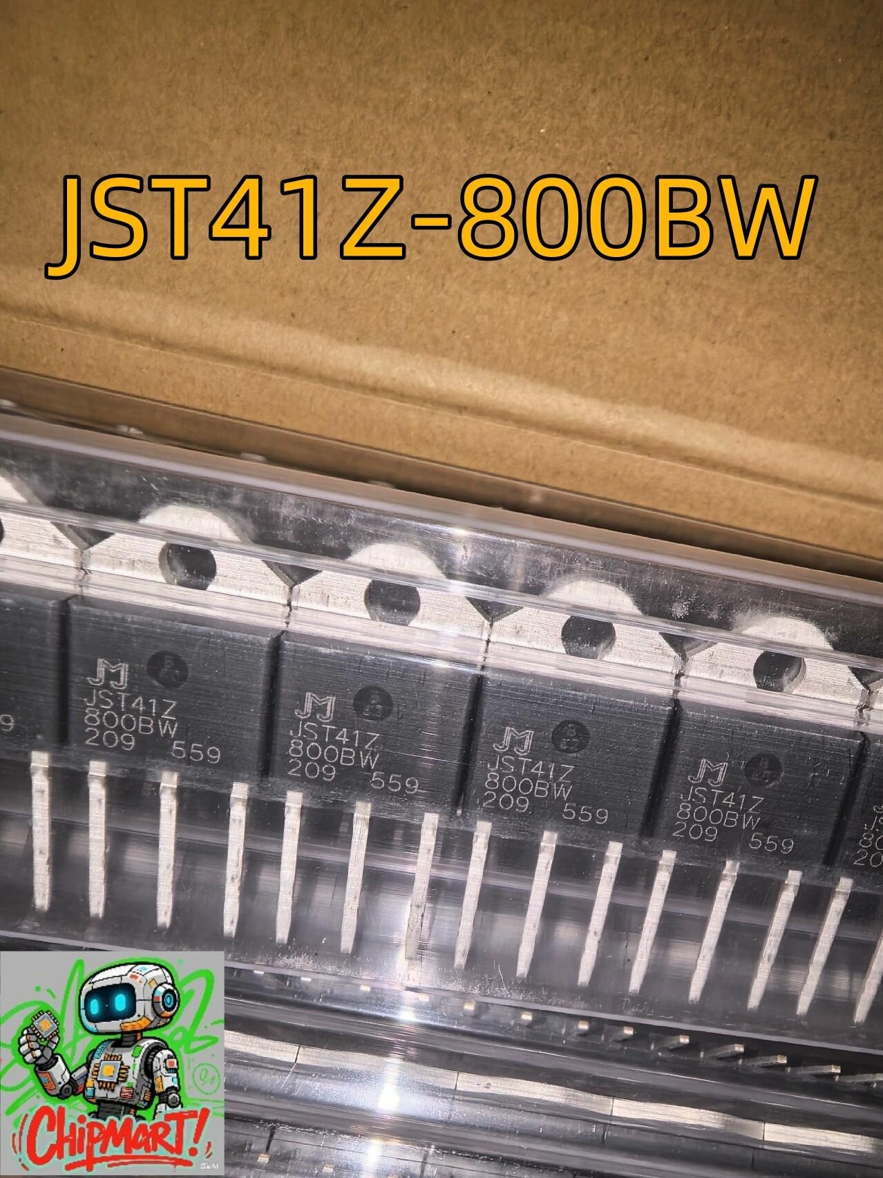 5 шт. JST41Z-800BW симистор 800В (аналог BTA41, JJW, новый)