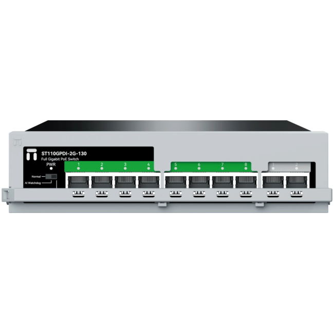 Коммутатор Netis ST110GPDI-2G-130 10x1Гбит/с 8PoE неуправляемый