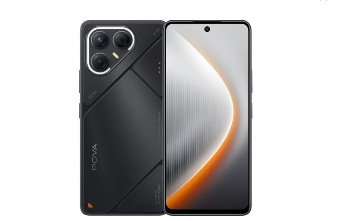 Смартфон Tecno Pova 7 5G LJ7, 8/256Gb, черный