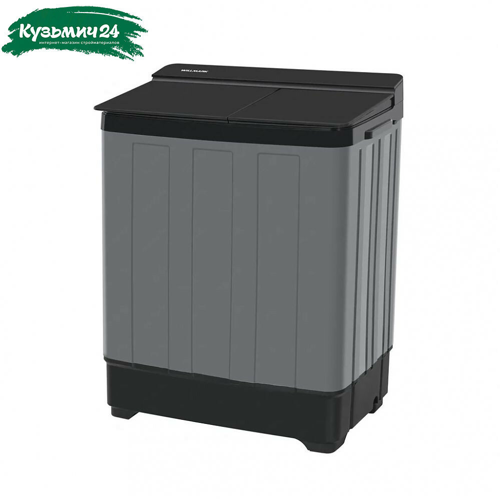 Стиральная машина Willmark WMS-75GB, 7.5 кг, фронтальная загрузка, 1350 об/мин, серая