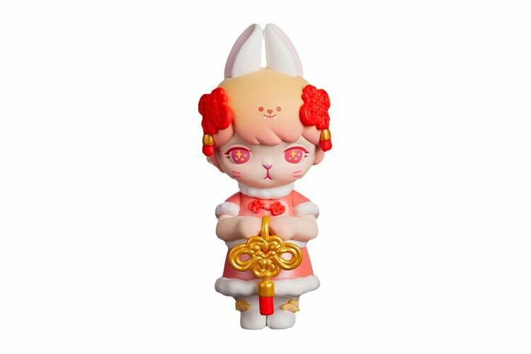 POP MART Leaping Tiger Spring Festival Collection Мистические боксы унисекс, Confirmed-Well-Being (Open)