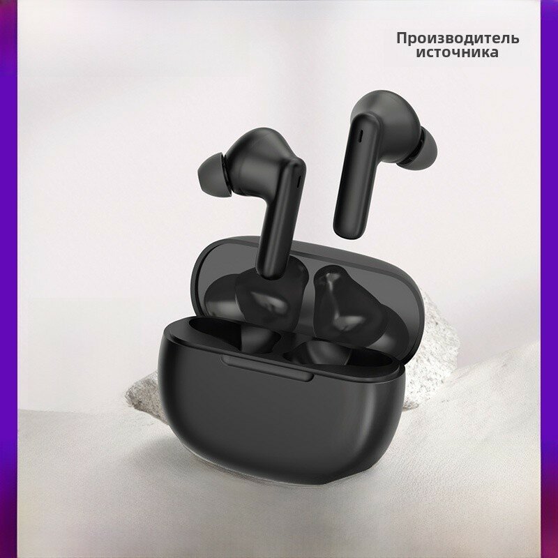 Черные беспроводные наушники TWS с шумоподавлением, модель M15 для спорта и звонков