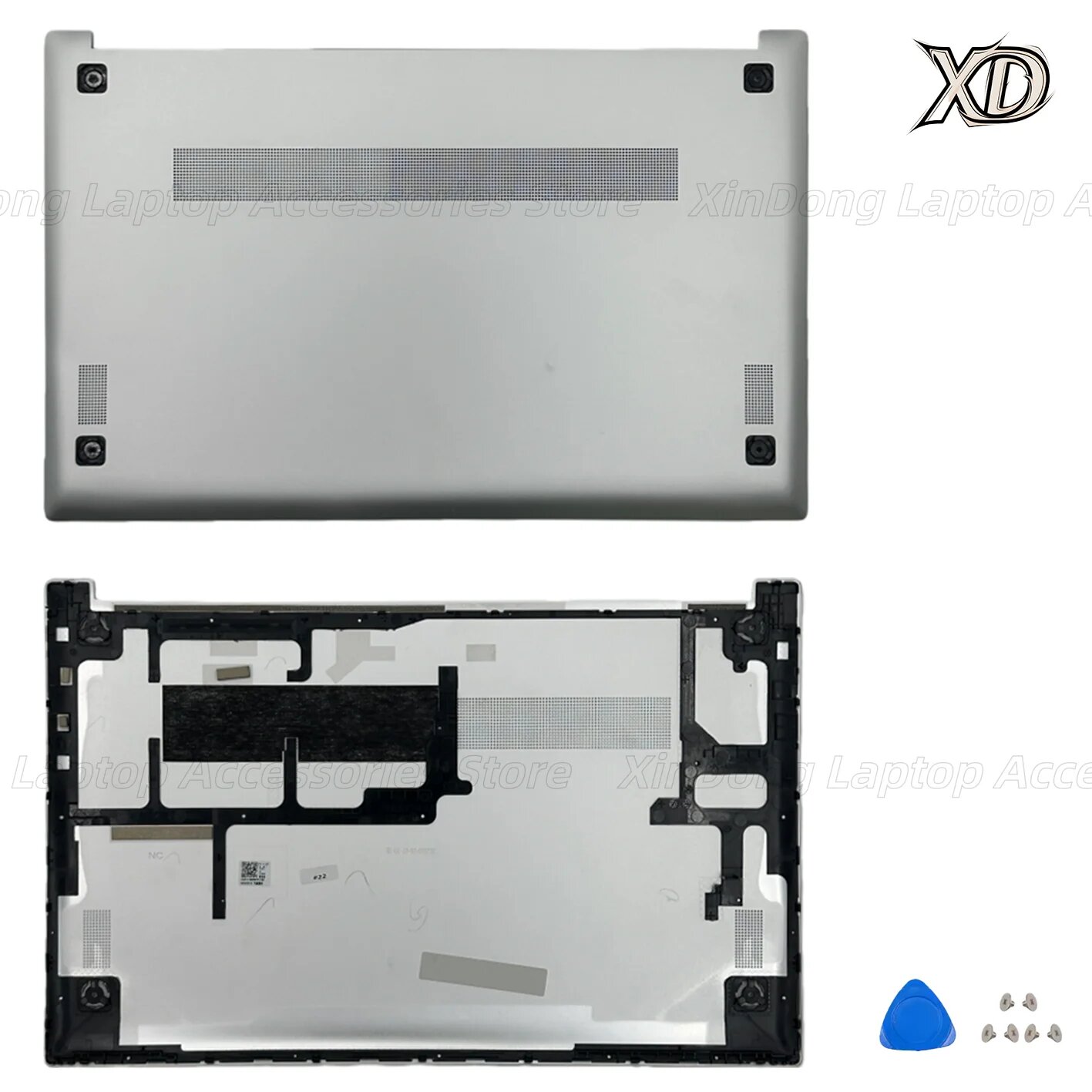 Металлический чехол для Galaxy Book NP750XDA/XDZ/TDA/XED Silvery D