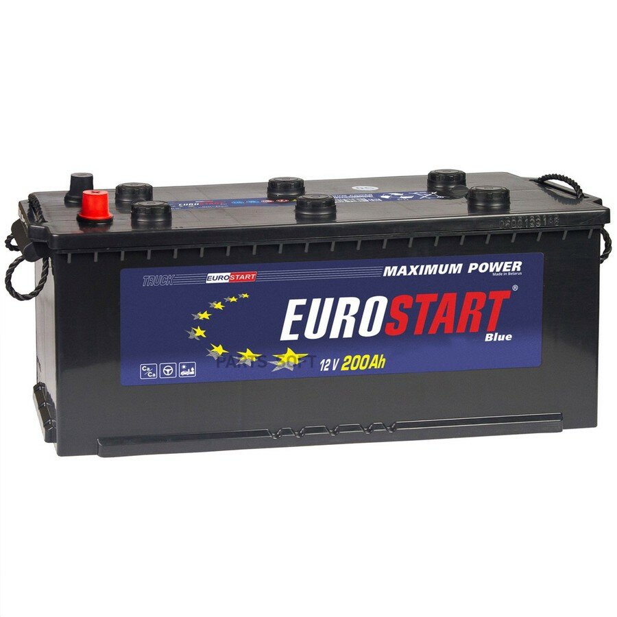 Аккумуляторная батарея EUROSTART Blue Professional 190Ah R+ (борт), 1200 A, 510x218x225 от официального дистрибьютора, EUROSTART, артикул EBT1904F