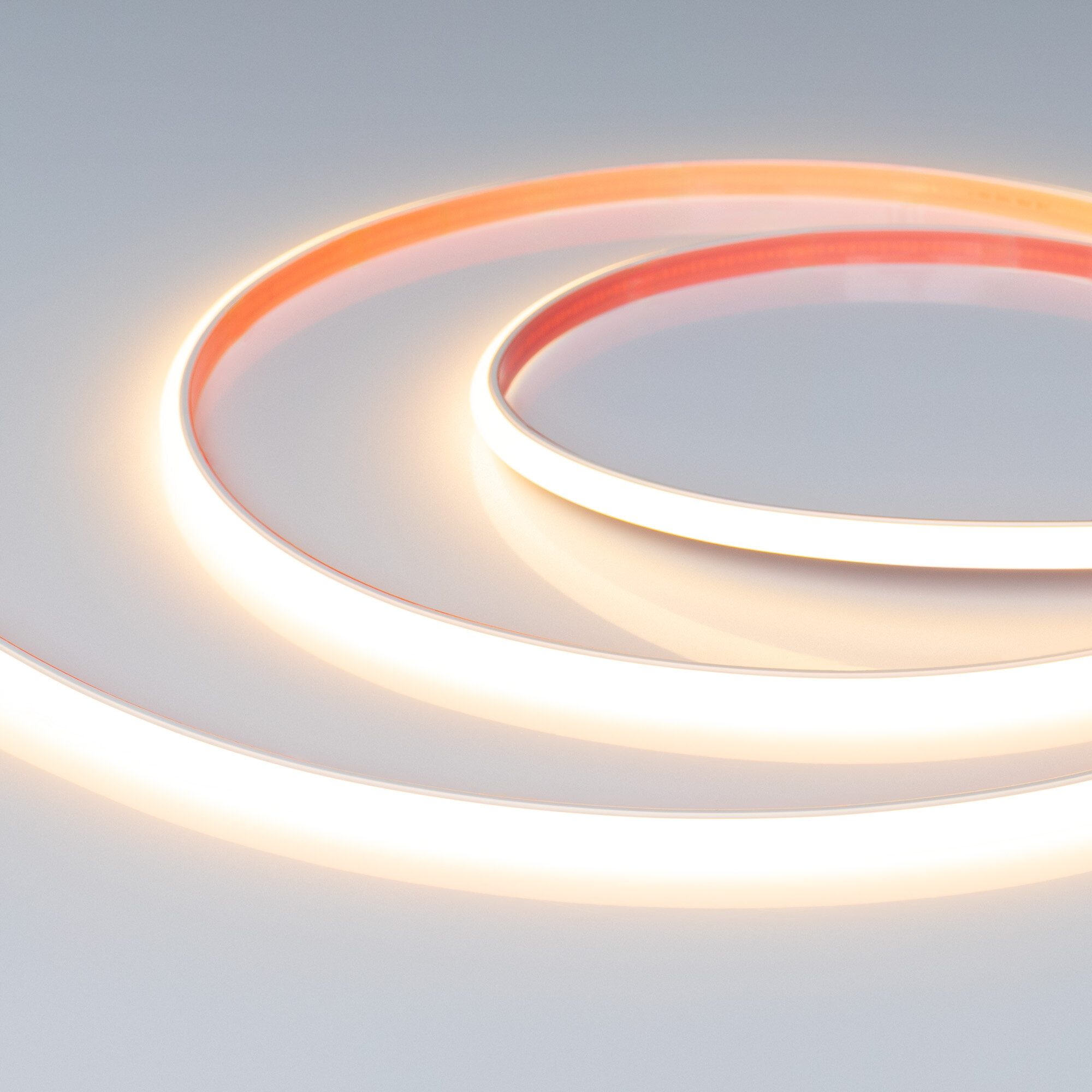 Светодиодная Лента герметичная COB-PSW-X480-8mm 24V Warm2700 (6 W/m, IP67, TWP100, 5m) (Arlight, CRI>90) 060453