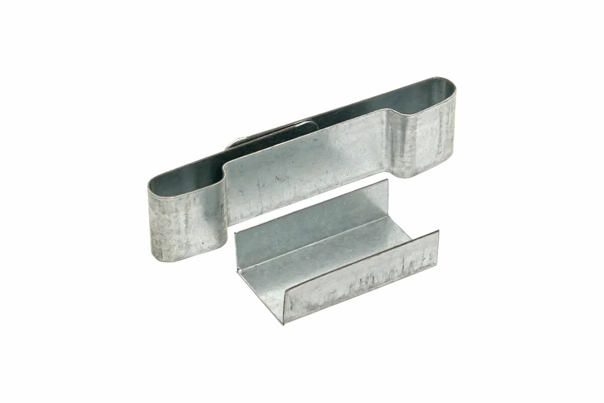 Зажим для креп. резест. каб. в желобе в 2 нитки 50мм БРН.2-50 Ц